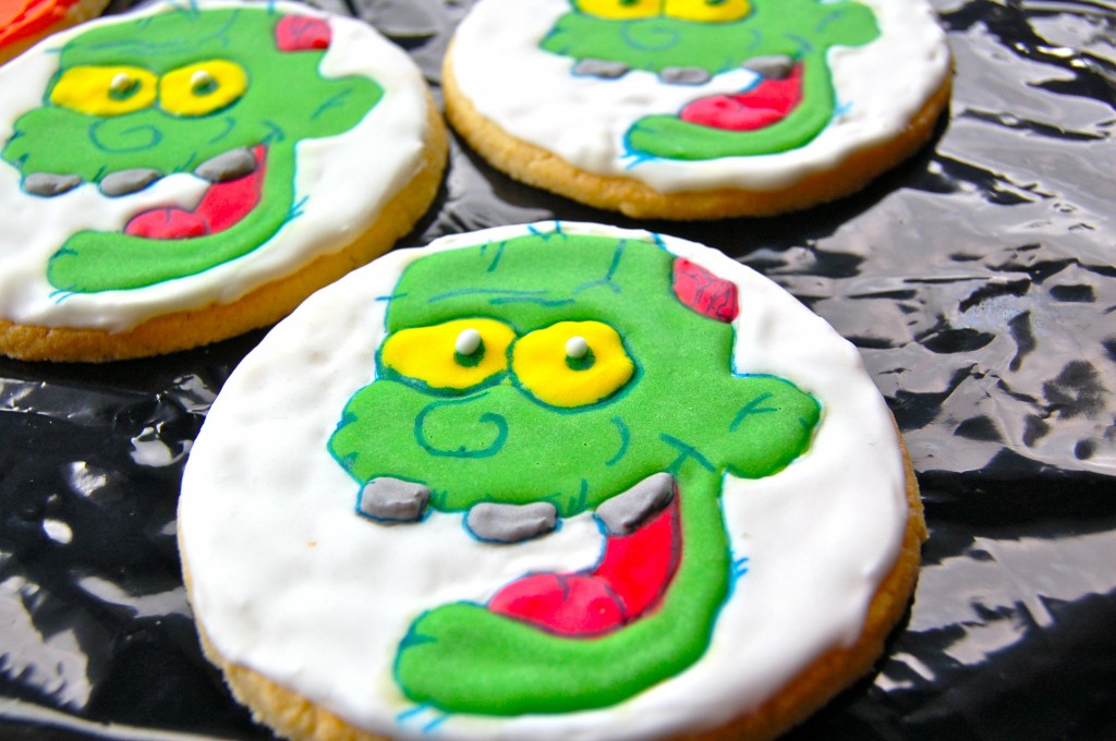 Zombies – Halloween Cookies – Sweet Saffron Spice