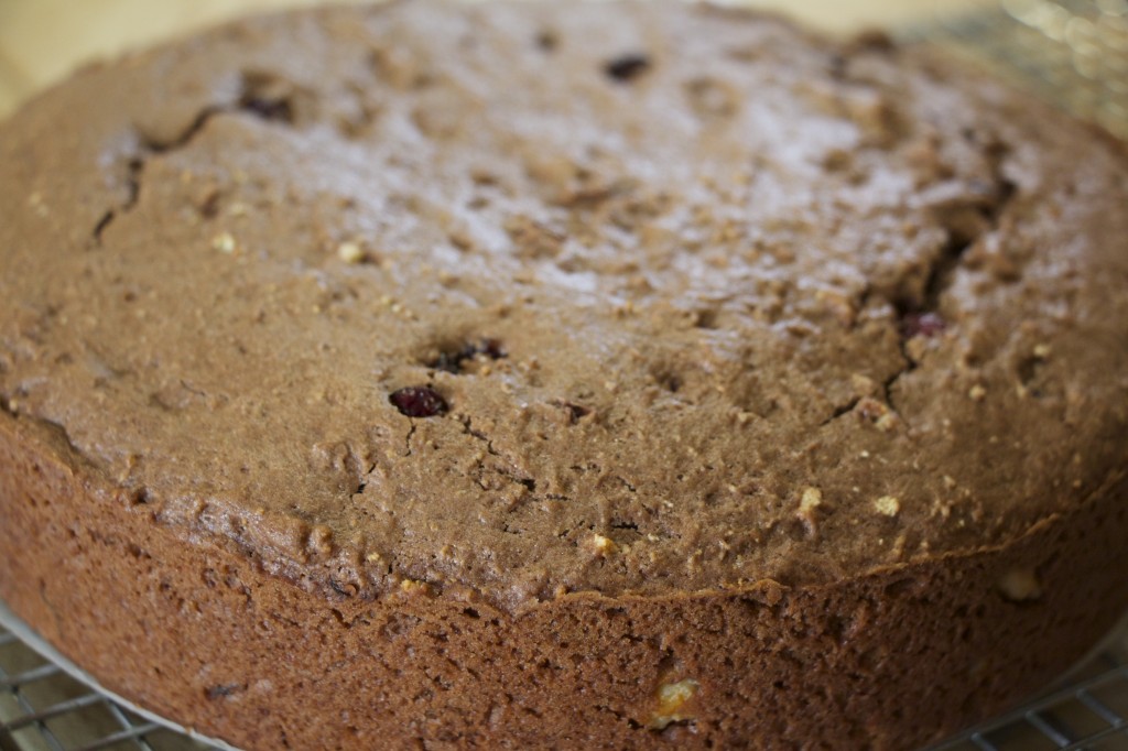 Chocolate And Craisin Ricotta Cake – Sweet Saffron Spice