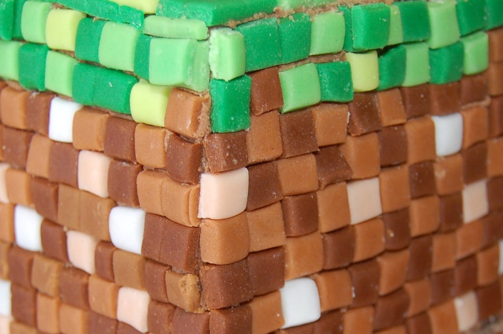 Minecraft Birthday Cake – Sweet Saffron Spice